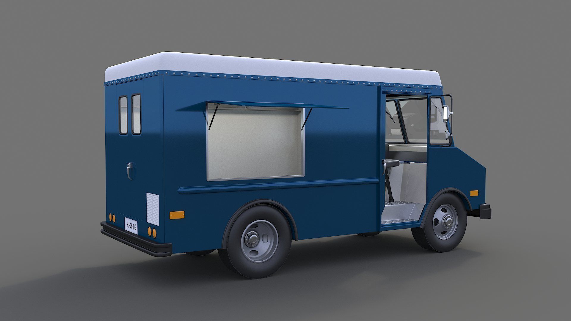 Step Van 3D model 3D model | CGTrader