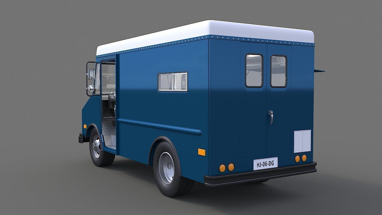 Step Van 3D model 3D model | CGTrader