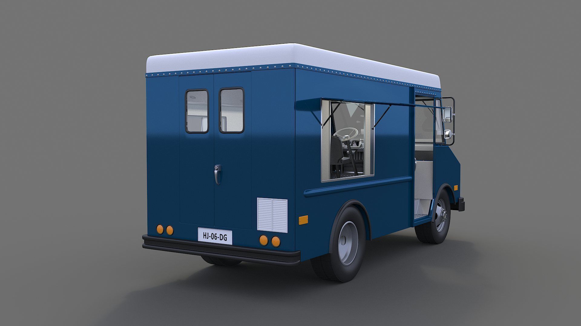 Step Van 3D model 3D model | CGTrader