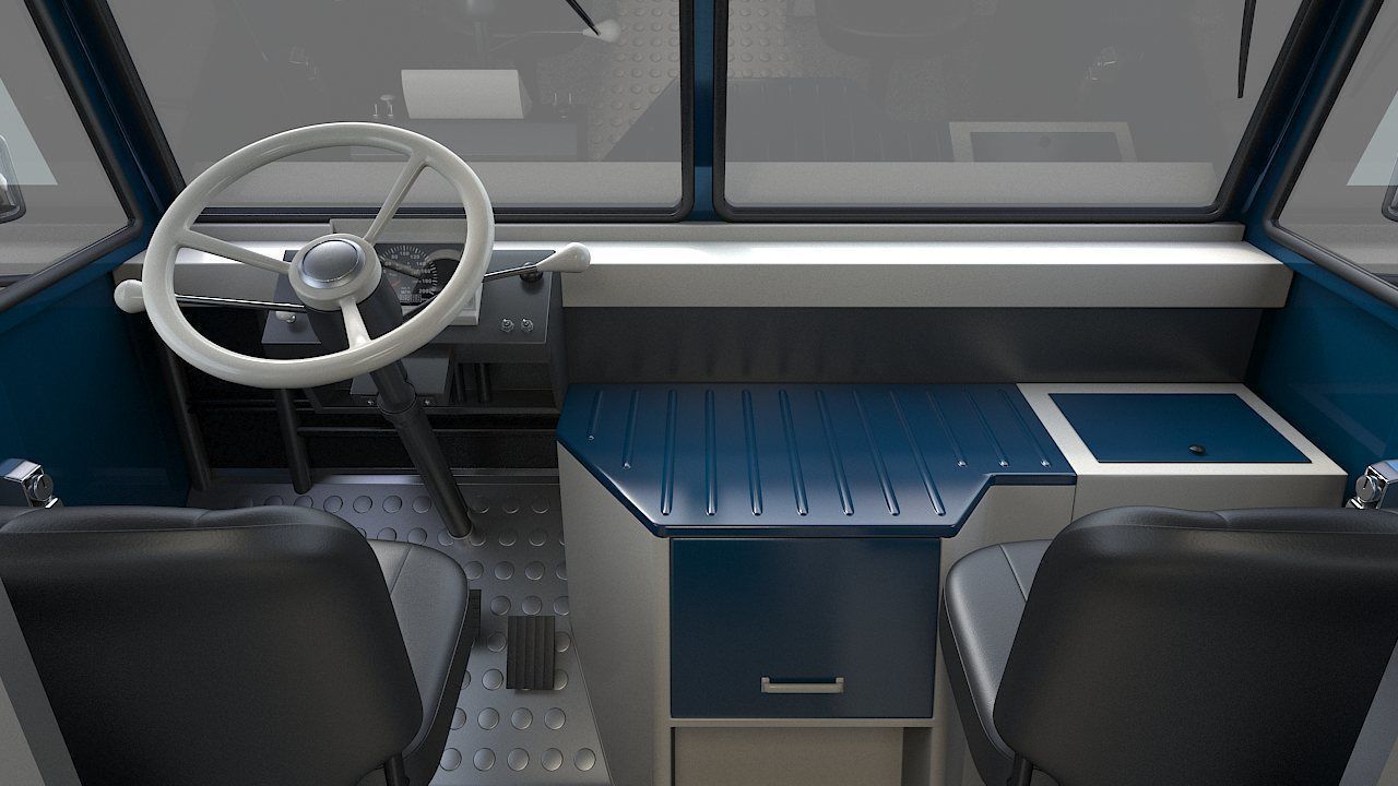 Step Van 3D model 3D model | CGTrader