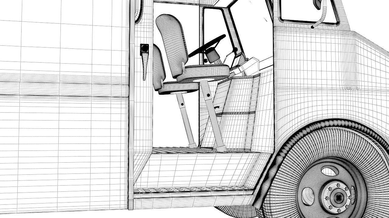 Step Van 3D model 3D model | CGTrader