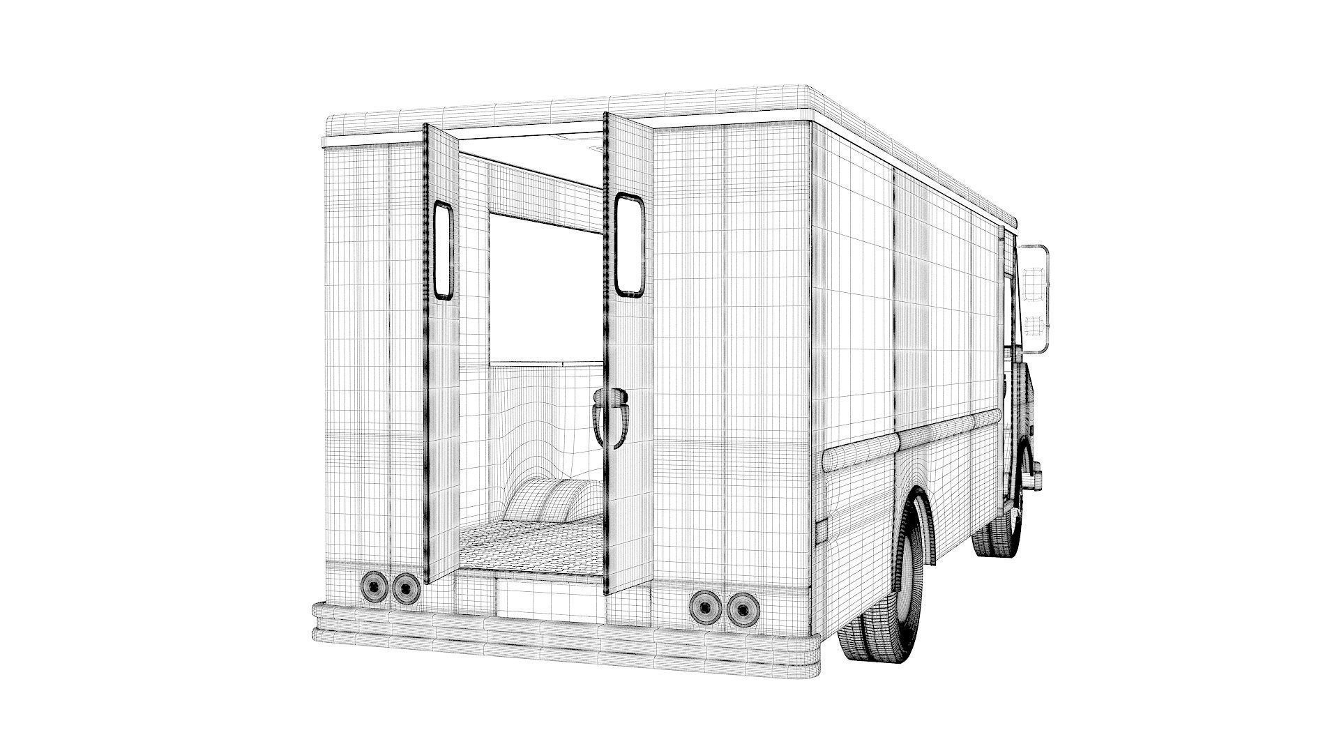 Step Van Truck 3D Model 3D model | CGTrader