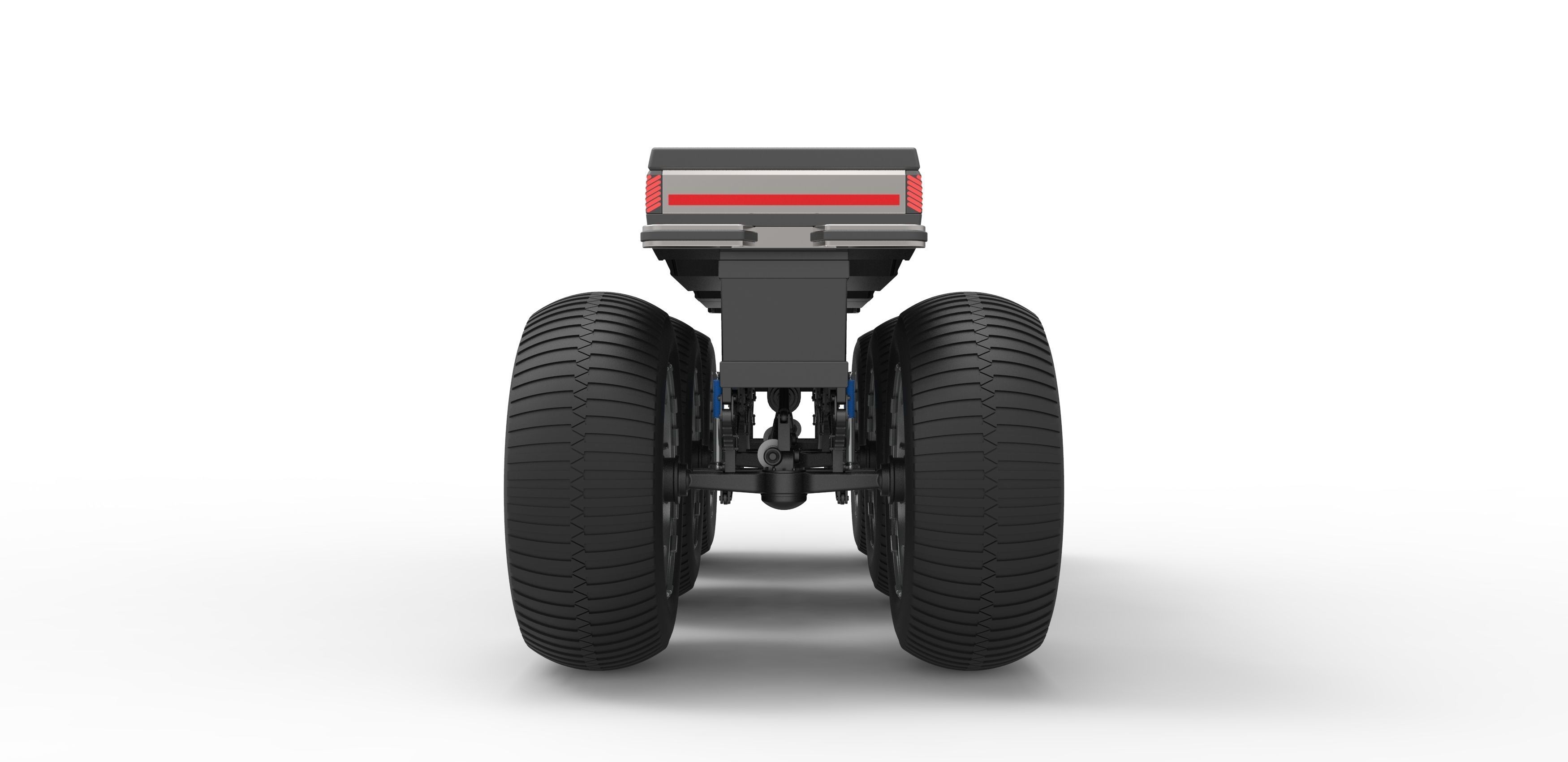 Monster Truck 6x6 concept 3D model | CGTrader