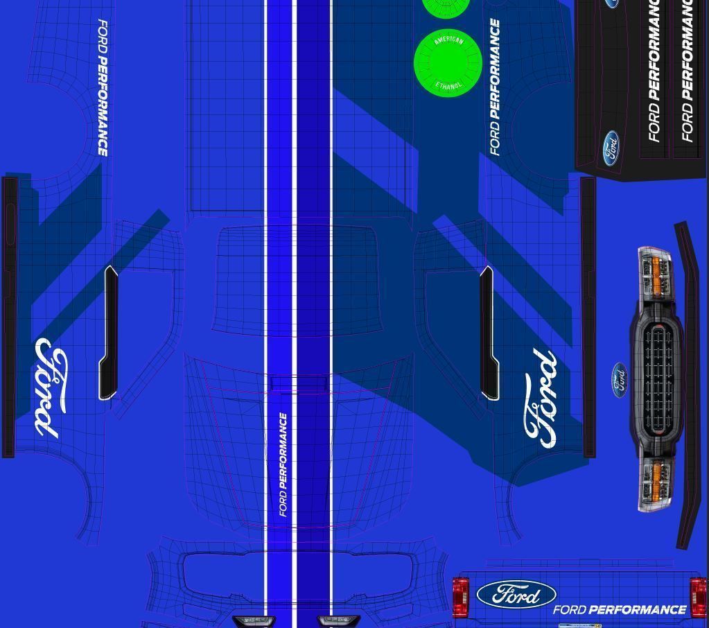 Ford F 150 Nascar Trucks 2022 template 3D model | CGTrader