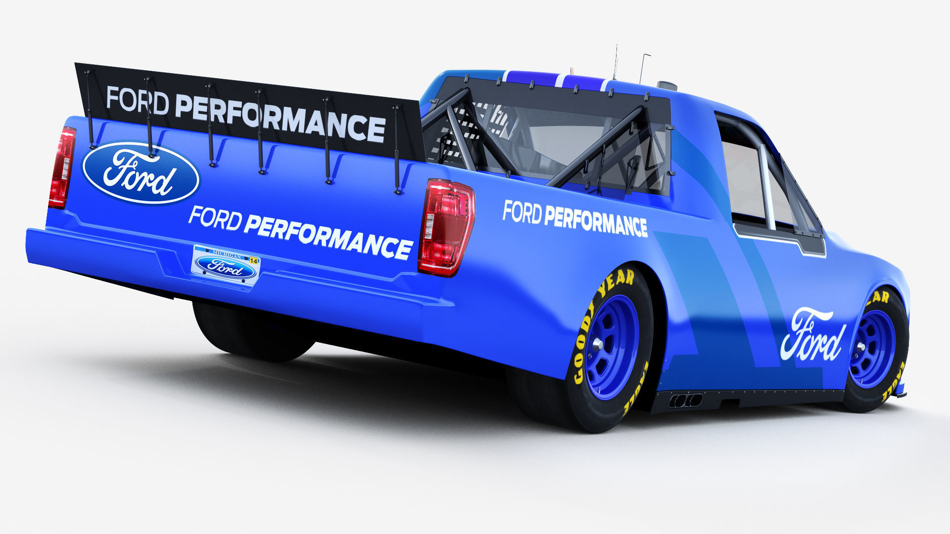 Ford F 150 Nascar Trucks 2022 template 3D model | CGTrader