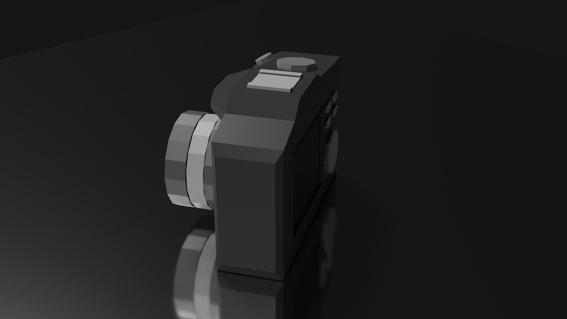 3D model Lowpoly Camera VR / AR / low-poly | CGTrader