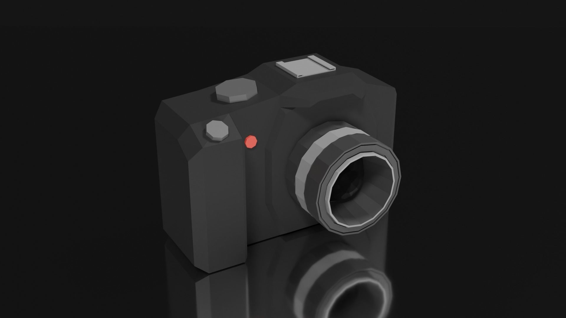 3D model Lowpoly Camera VR / AR / low-poly | CGTrader