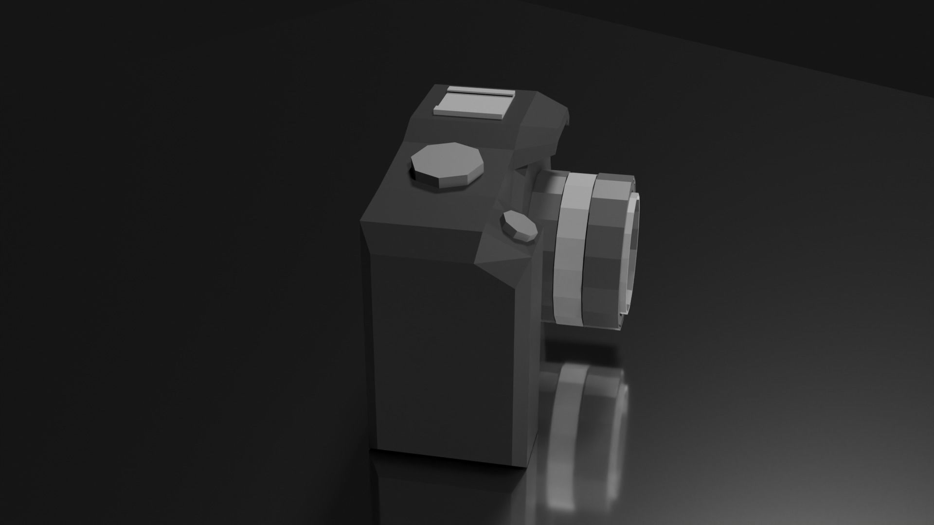 3D model Lowpoly Camera VR / AR / low-poly | CGTrader