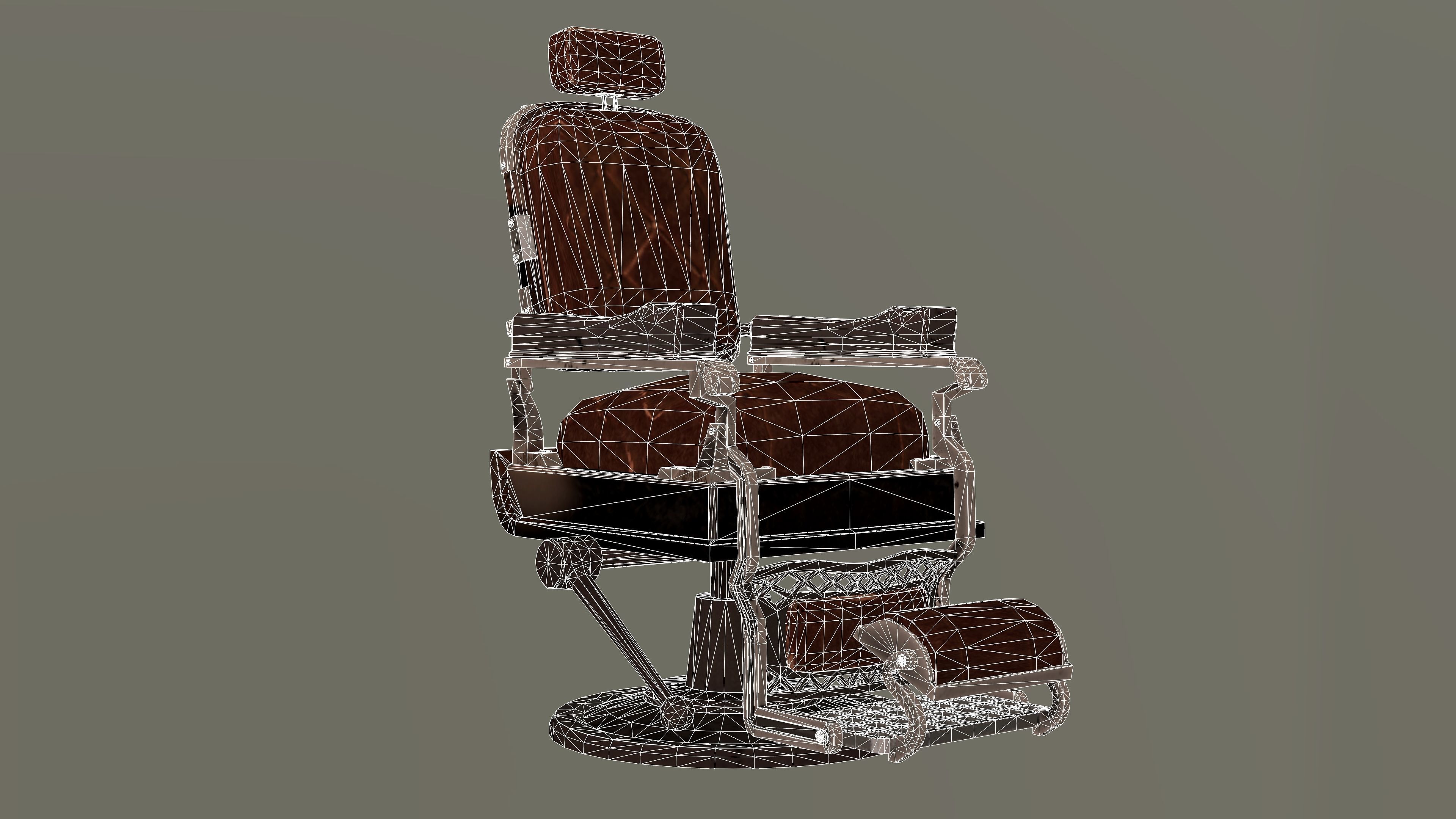 BARBAR CHAIR 3D model | CGTrader