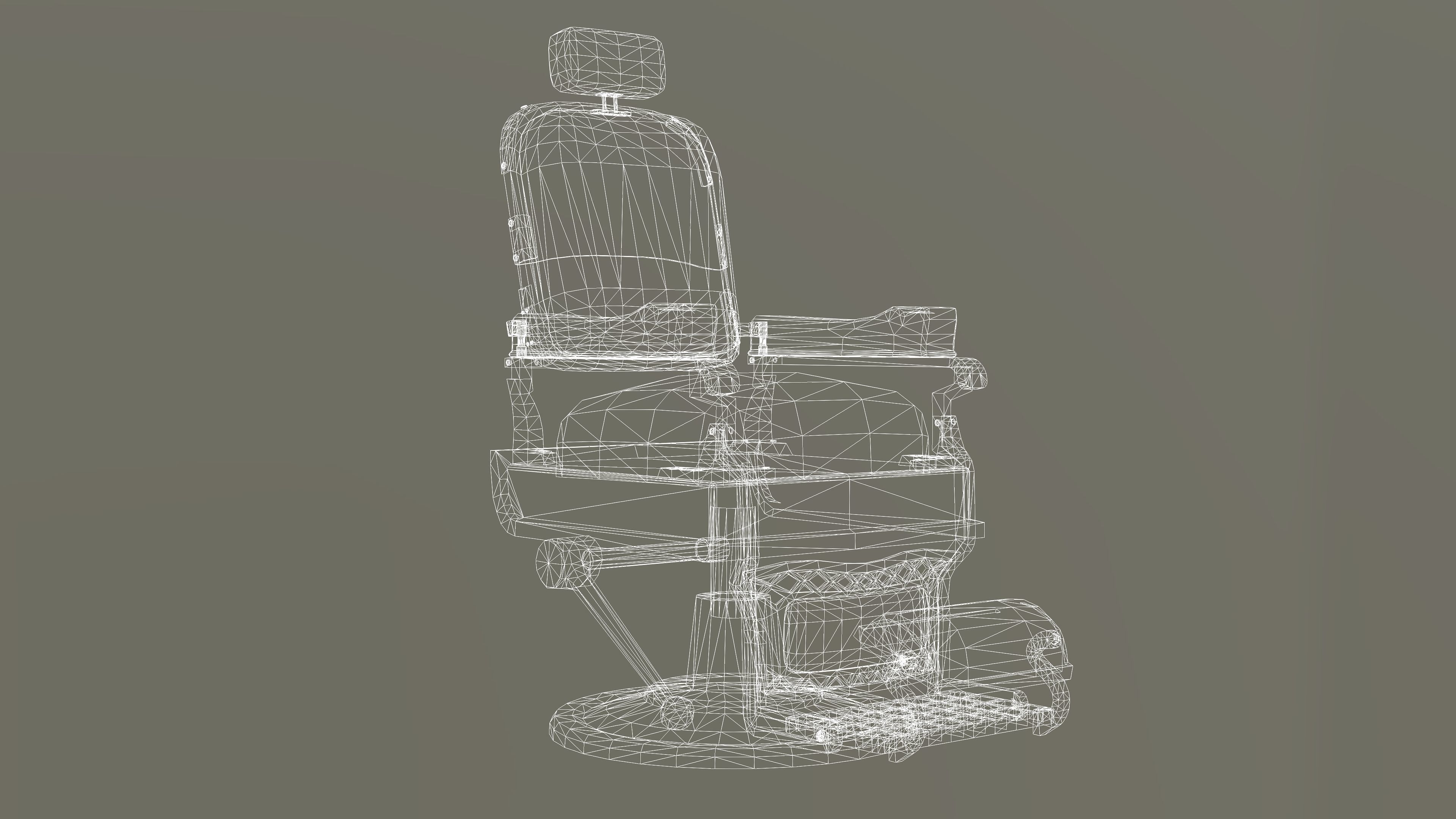 BARBAR CHAIR 3D model | CGTrader