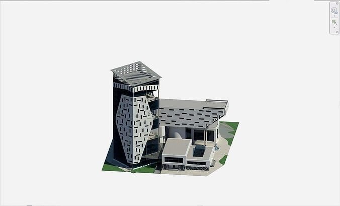 central bank compelete revit project 3D model | CGTrader