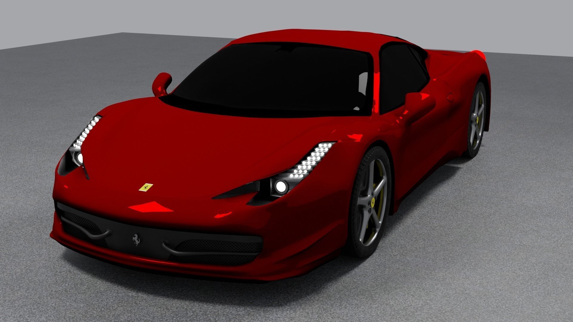 Ferrari 458 Italia 3D model | CGTrader