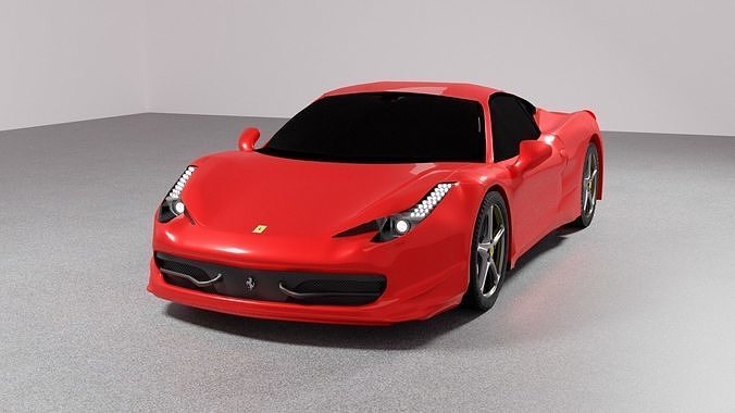 Ferrari 458 Italia 3D model | CGTrader