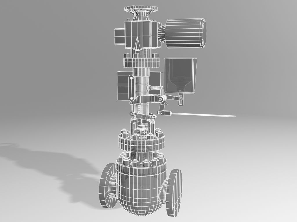 Industrial Gimpel Valve 3D model | CGTrader