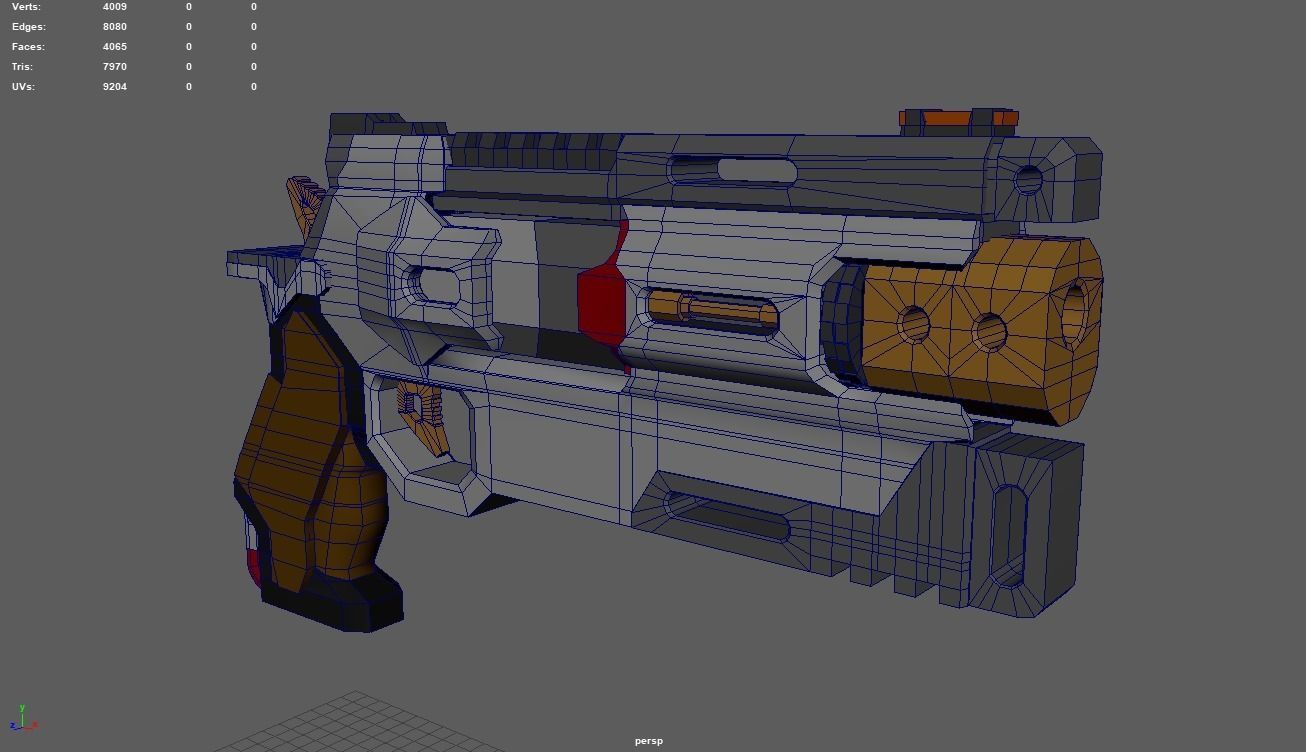 3D model Titanfall Apex Legends Wingman VR / AR / low-poly | CGTrader