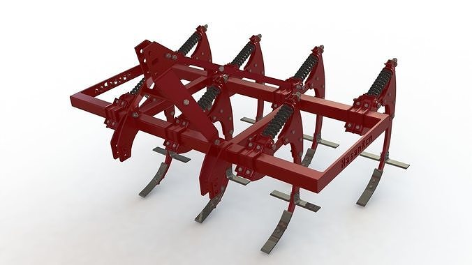 3D model Cultivator VR / AR / low-poly | CGTrader