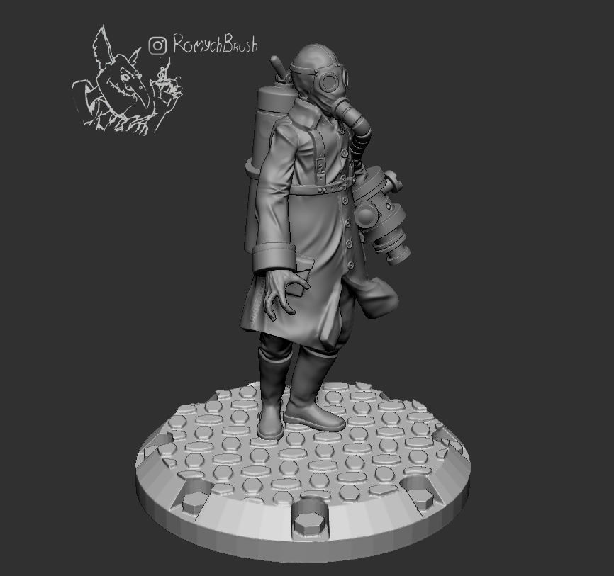 DUST 1947 TOTENMEISTER 3D model 3D printable | CGTrader