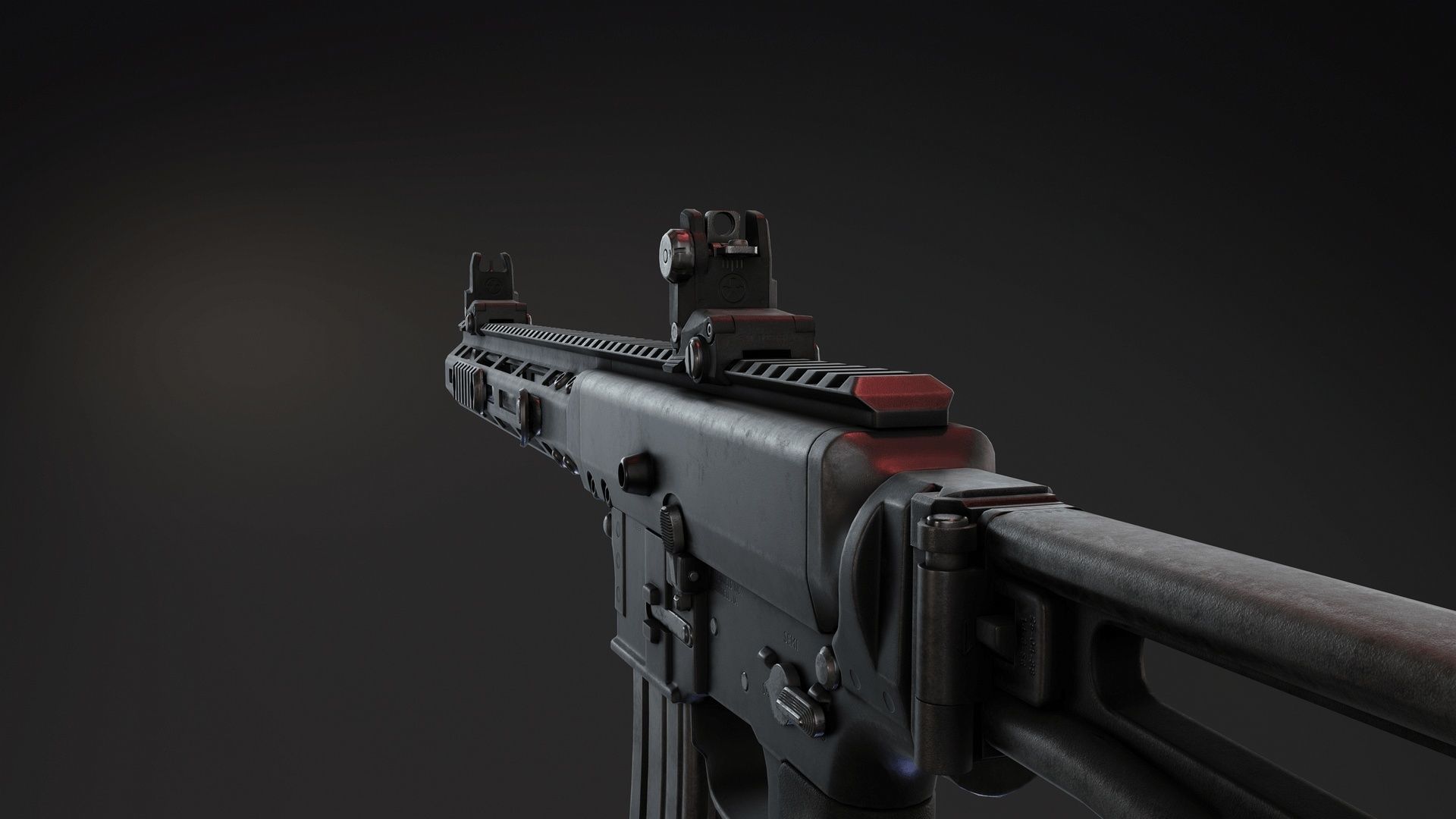 3D model BRN180 Rifle VR / AR / low-poly | CGTrader