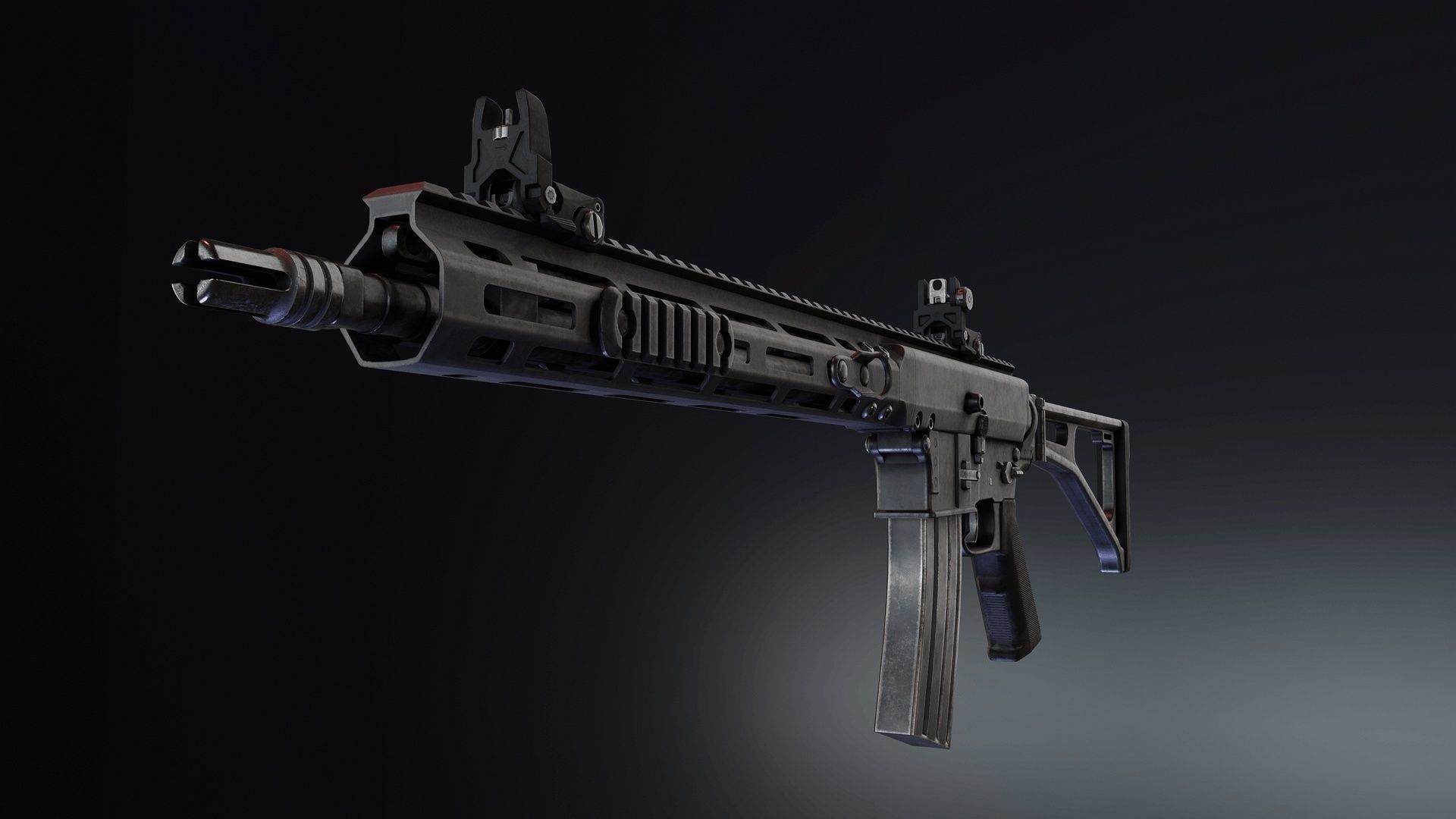 3D model BRN180 Rifle VR / AR / low-poly | CGTrader