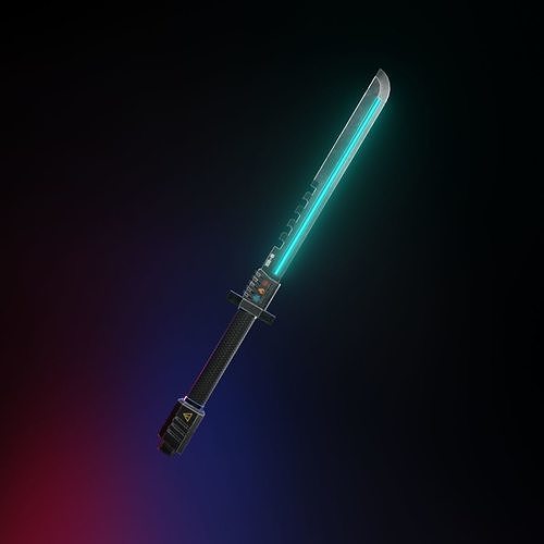 Sword light saber free VR / AR / low-poly 3D model | CGTrader