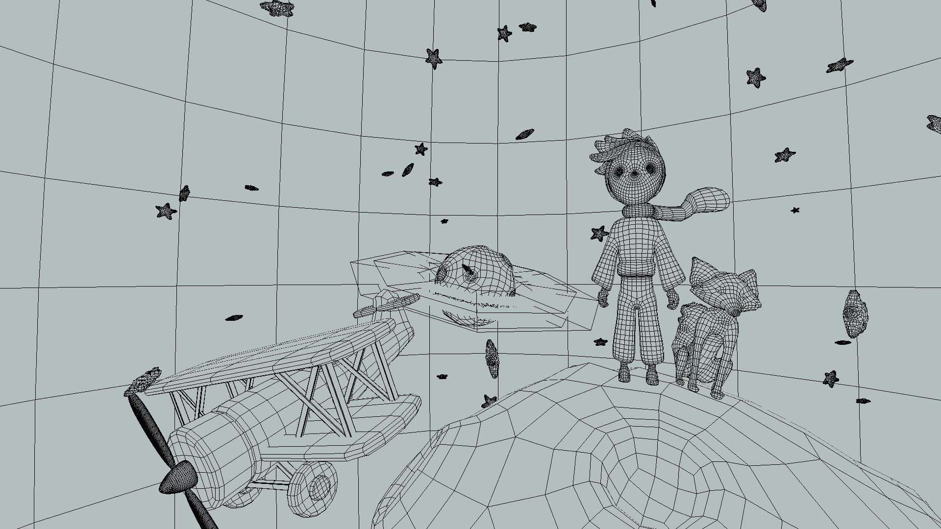 3D model The little prince VR / AR / low-poly | CGTrader