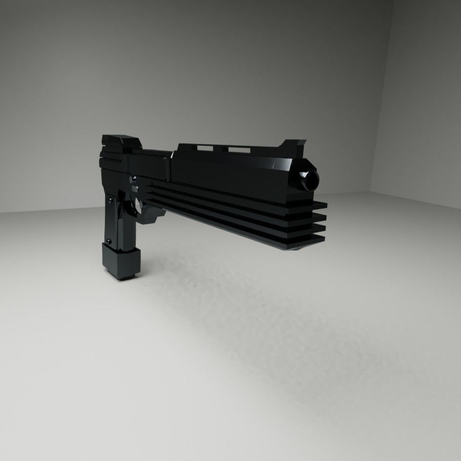 robocop weapon 3D model | CGTrader