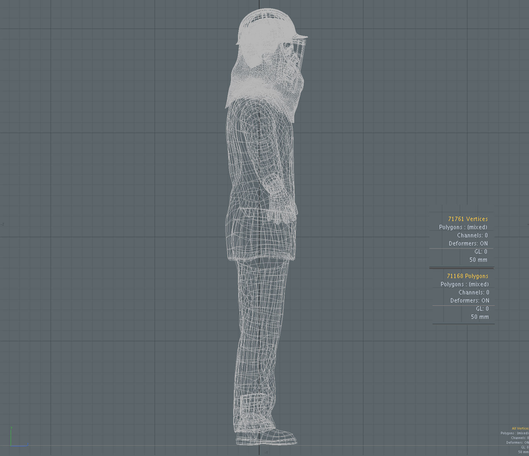 PPE Doctor Clothing Man 3D model animated | CGTrader