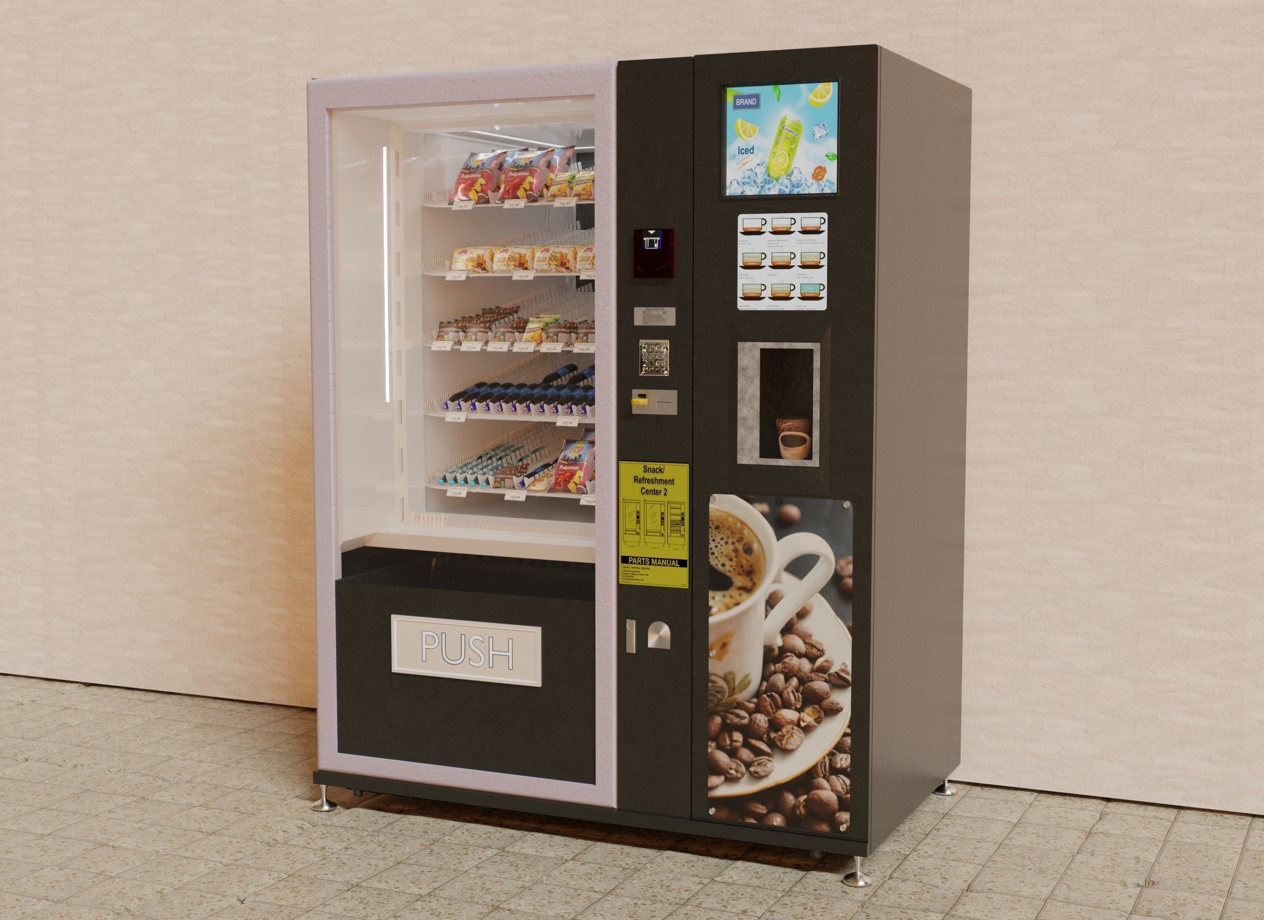 Vending Machine 3D model | CGTrader