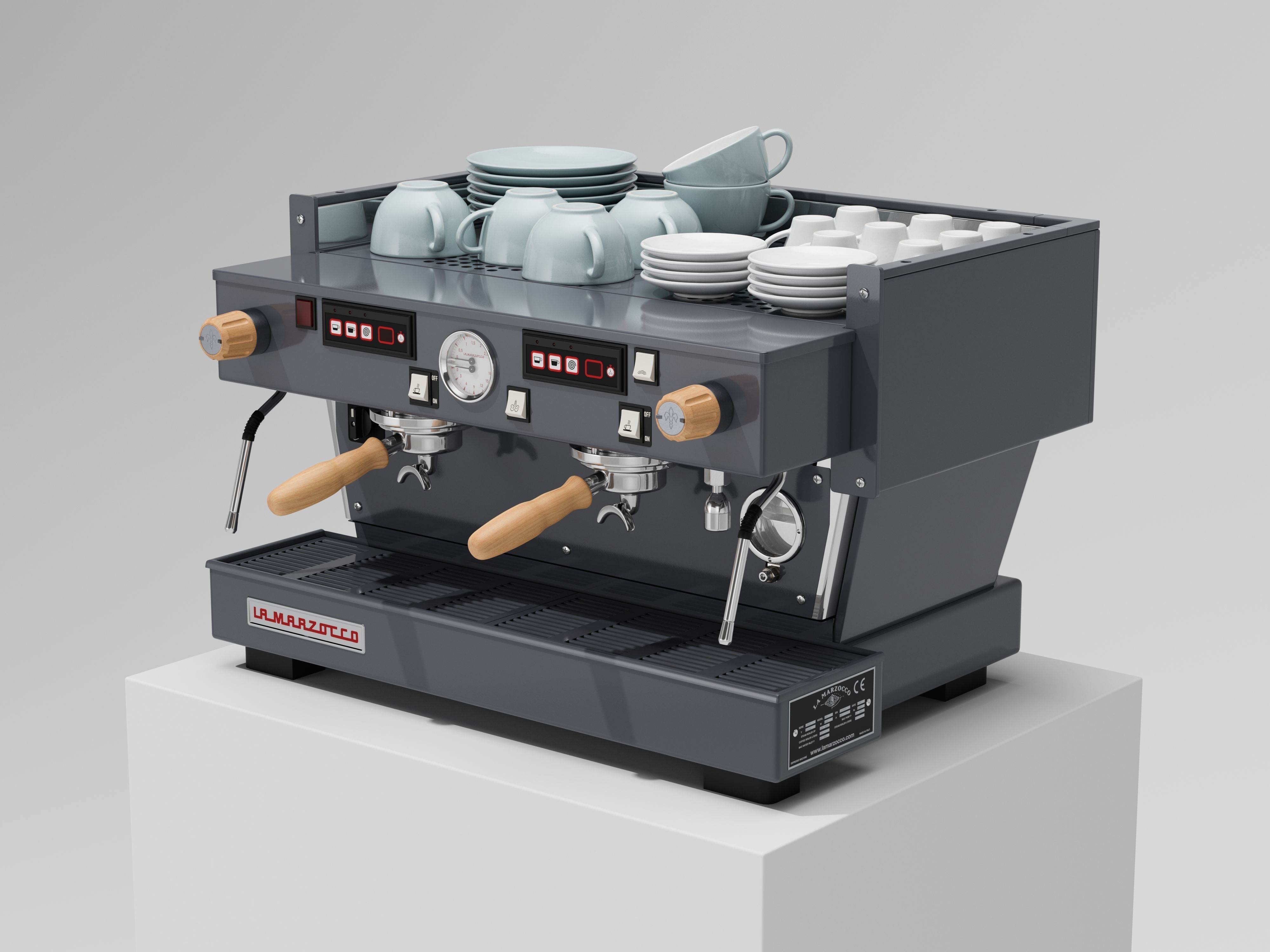 La Marzocco Linea Classic AV 2 Group Coffee Machine 3D model | CGTrader
