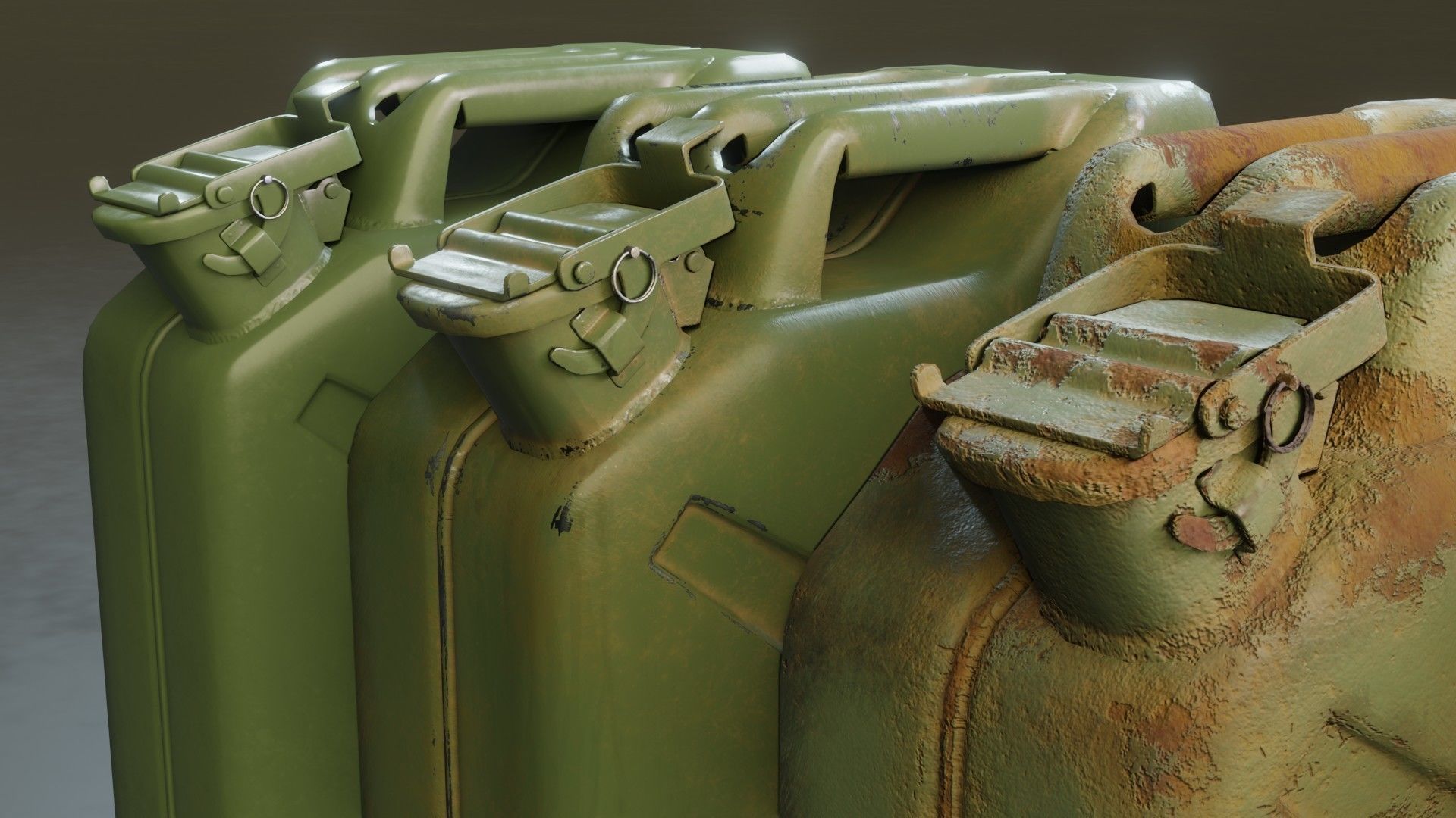 3D model Canisters 20L VR / AR / low-poly | CGTrader