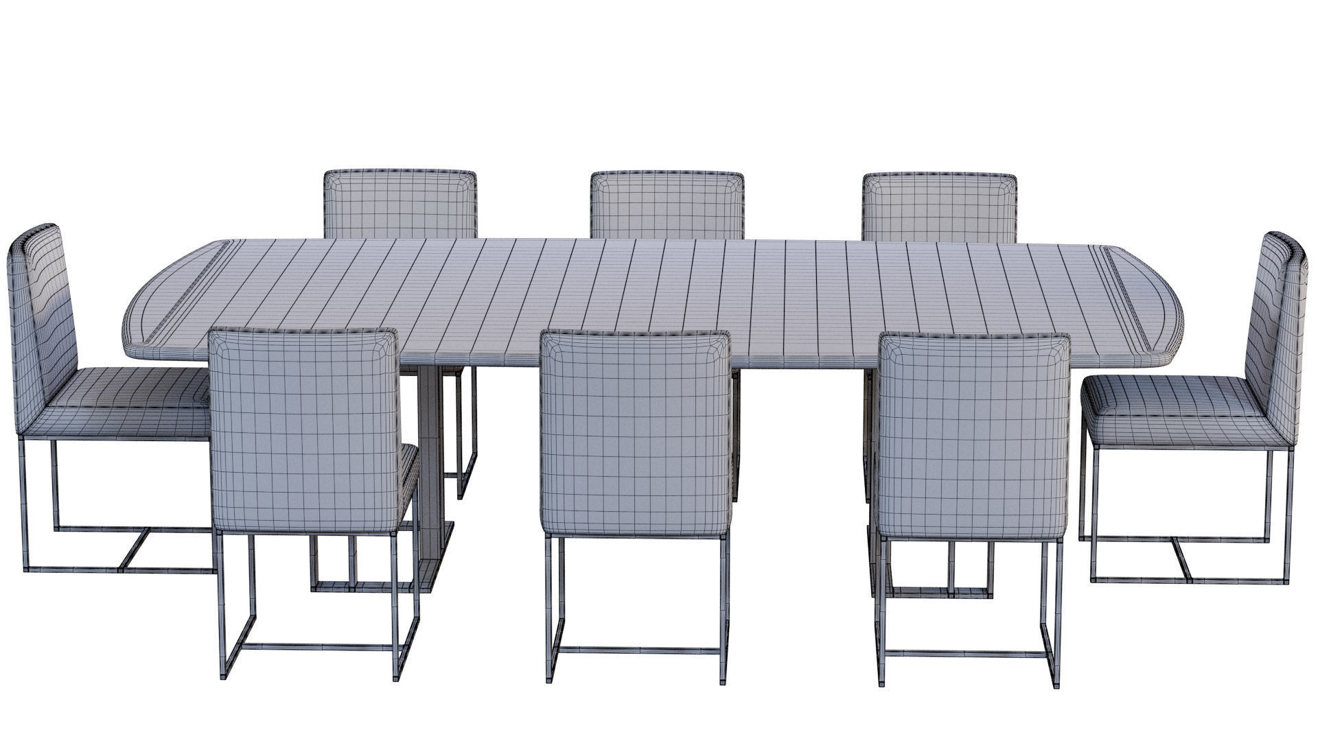 Charlie Table by Meridiani 3D model | CGTrader