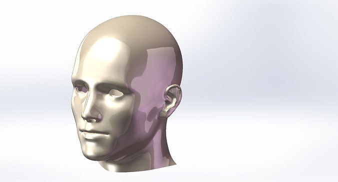 Head of man 3D model 3D printable | CGTrader