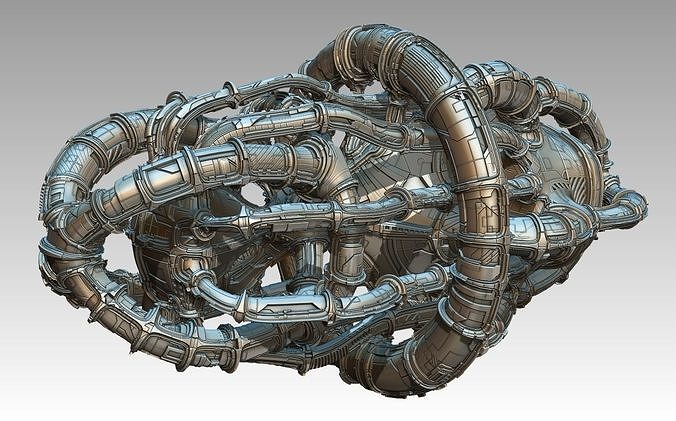 space equipment node 00126 3D model | CGTrader