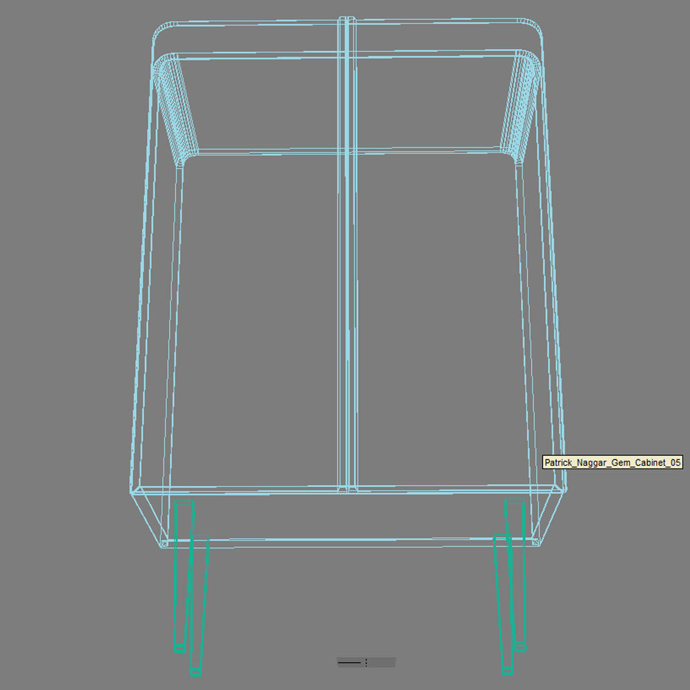 Patrick Naggar Gem Cabinet 3D model | CGTrader