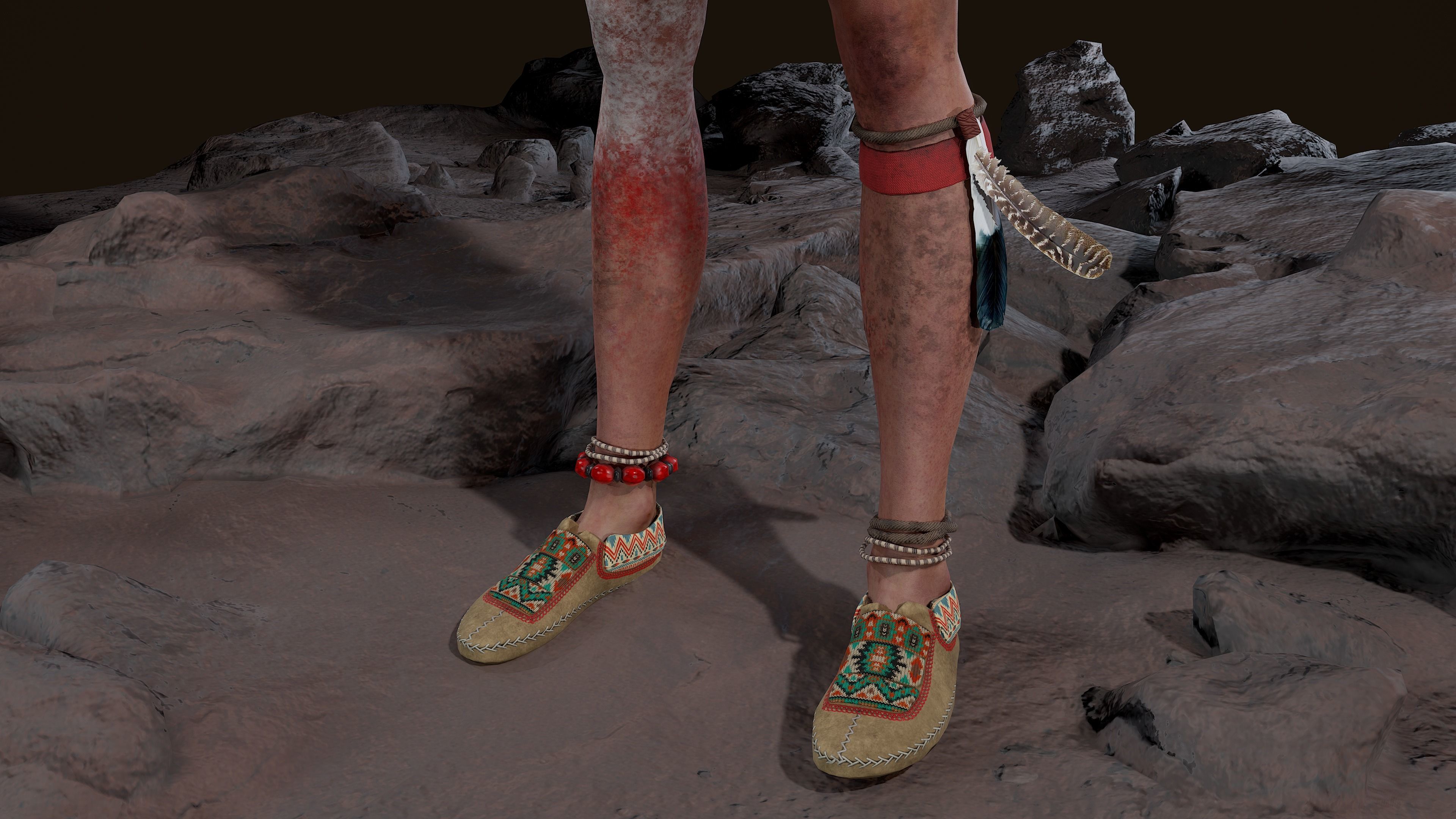 3D model Apache Female 1 VR / AR / low-poly | CGTrader