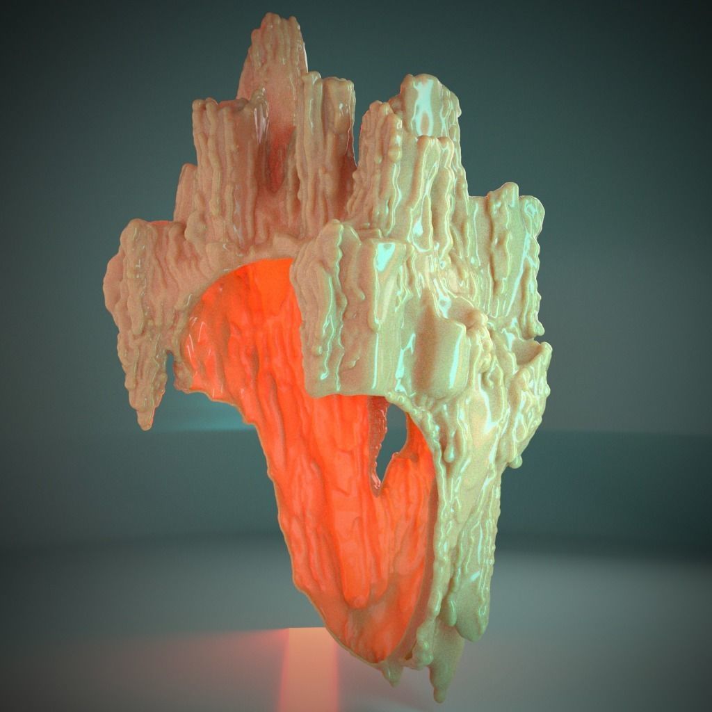 Candle Mask 3D Printing Halloween Stl Files Cosplay 3D model 3D ...