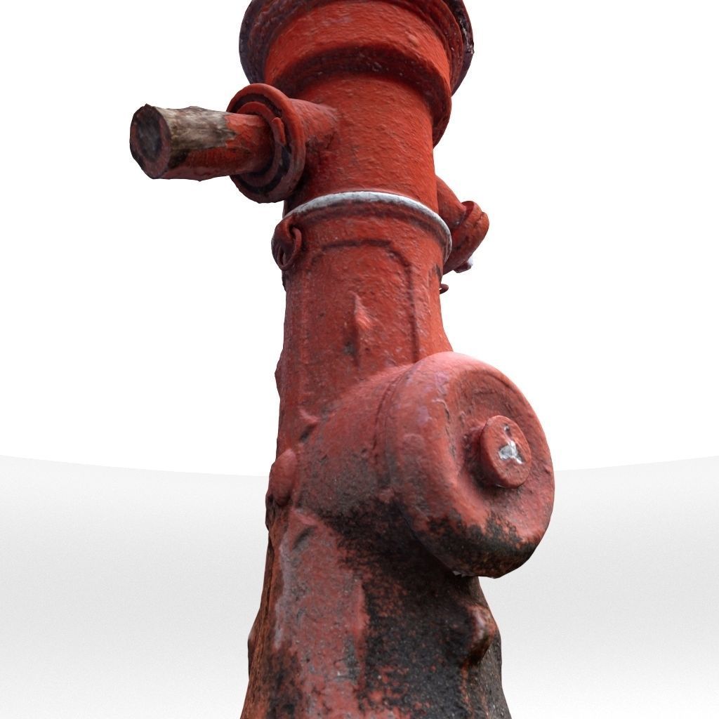 Outdoor fire hydrant 3D model | CGTrader