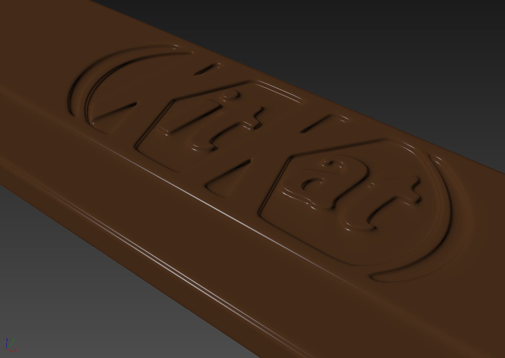 Kit Kat Chocolate bar 3D model | CGTrader