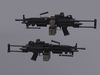 FN MINI M249 Light Machine Gun 3D model | CGTrader