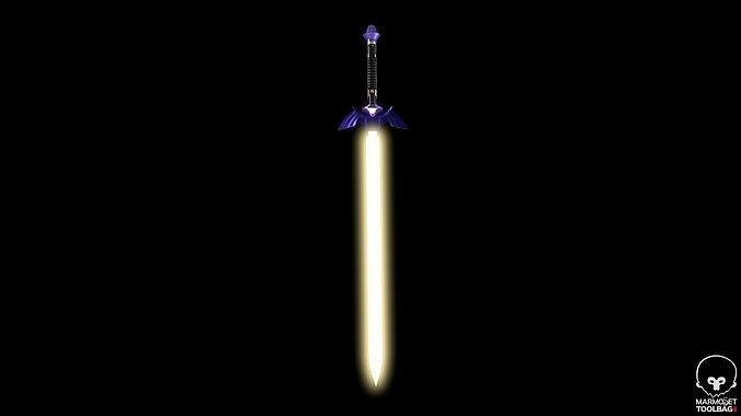 3D model Lightsaber Master Sword VR / AR / low-poly | CGTrader