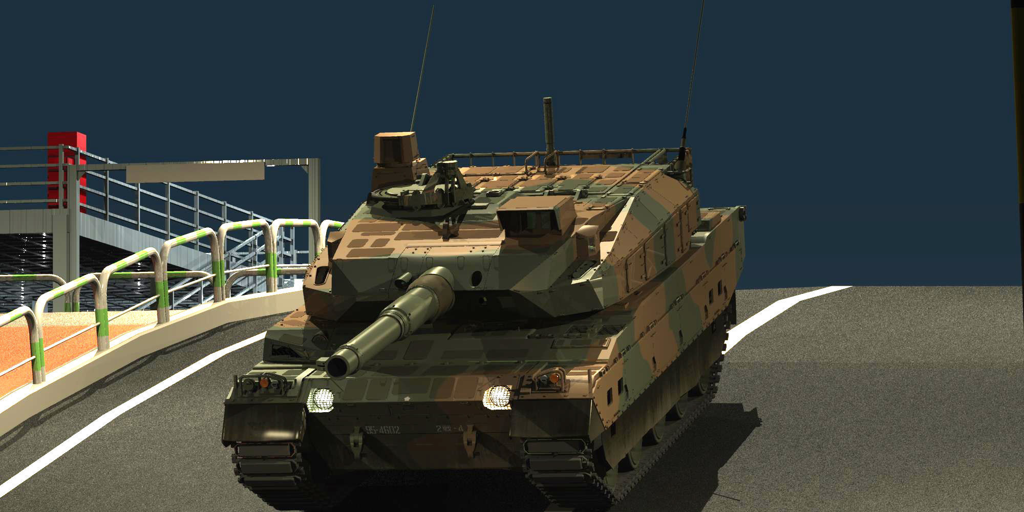 JGSDF Type10 TK 3D model | CGTrader