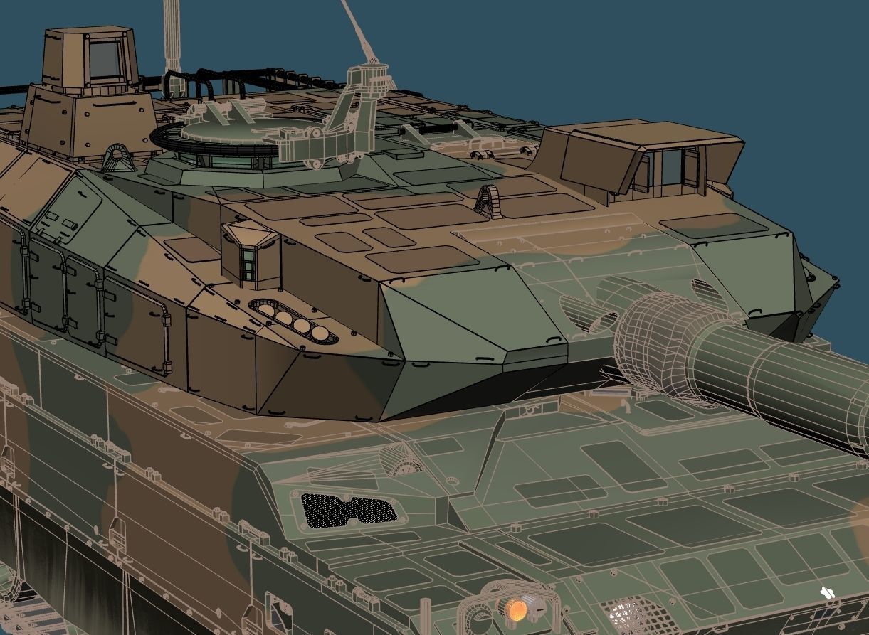 JGSDF Type10 TK 3D model | CGTrader