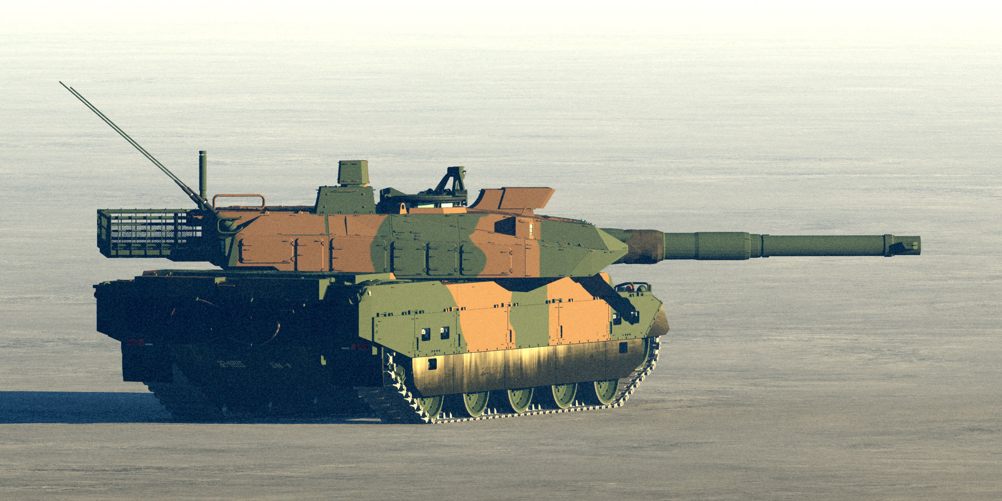 JGSDF Type10 TK 3D model | CGTrader