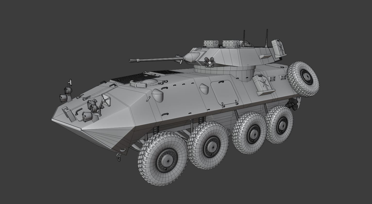 LAV 25 US Army Light Armoured Vehicle 3D model | CGTrader