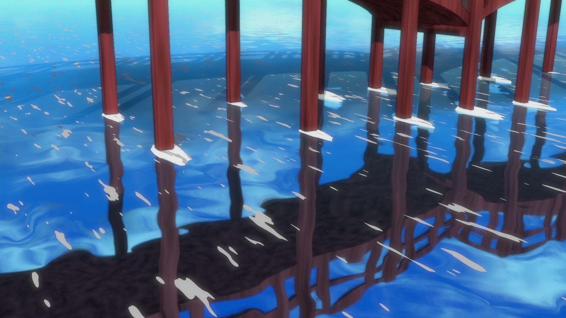 For Anime in Blender - Water Reflections 3D model animated | CGTrader