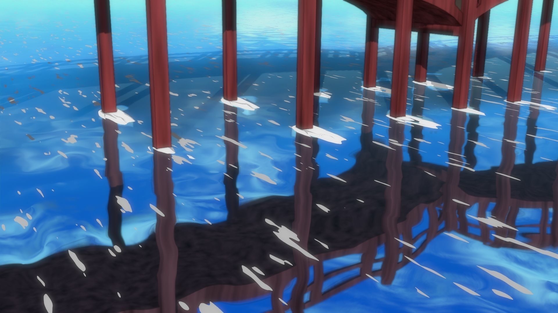 For Anime in Blender - Water Reflections 3D model animated | CGTrader