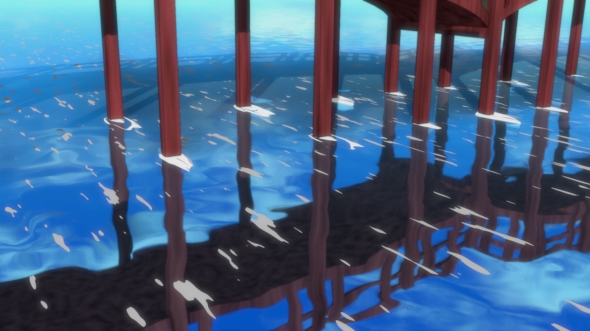 For Anime in Blender - Water Reflections 3D model animated | CGTrader
