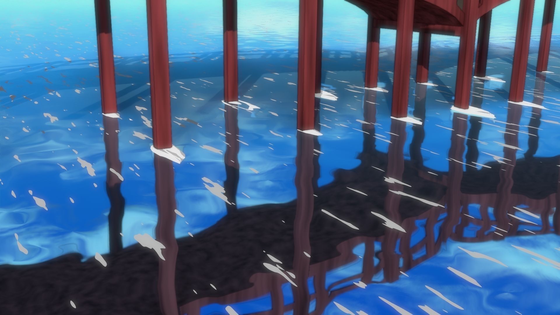 For Anime in Blender - Water Reflections 3D model animated | CGTrader