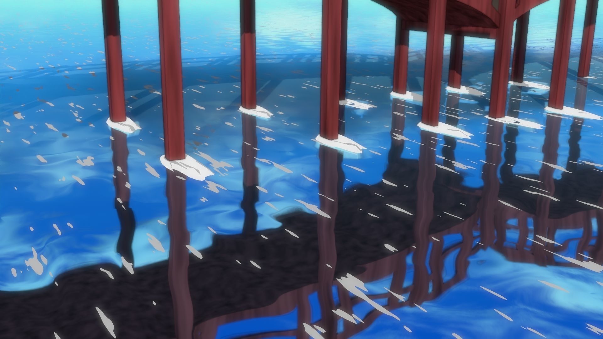 For Anime in Blender - Water Reflections 3D model animated | CGTrader