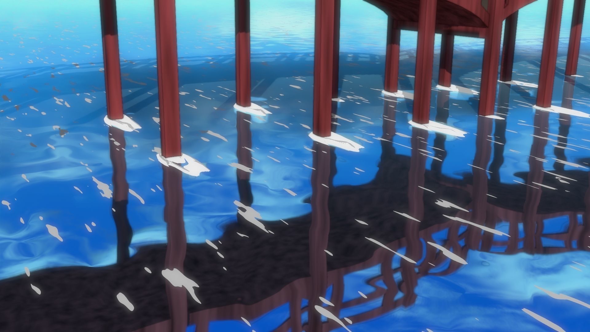 For Anime in Blender - Water Reflections 3D model animated | CGTrader